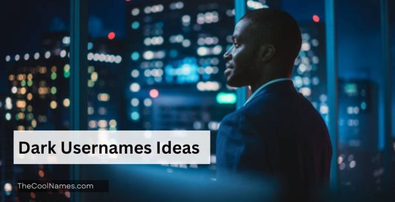 650+ Dark Aesthetic Usernames For Instagram [2025]