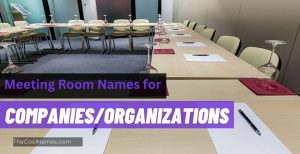 1000+ Fun Names For Meetings [Best For Scrum/Huddle In 2024]