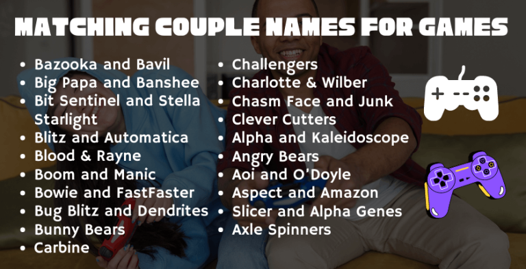 500+ Gamer Couple Nicknames + Gaming Duo Names For Couples