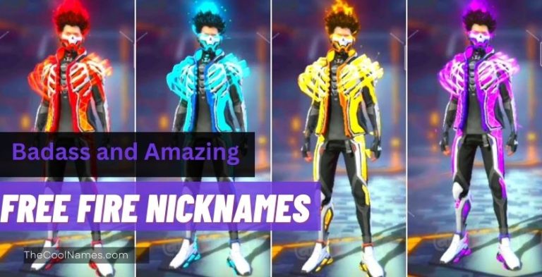 250+ Cool Free Fire Max & Free Fire Names For Gamers [2025]