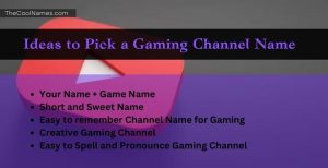 350+ Gaming Names For YouTube Channel To Boost Views [2025]