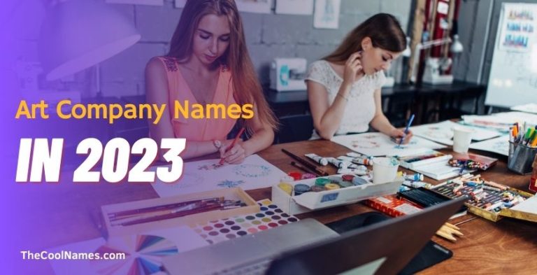 1000+ Creative Art Company Names That Boost Your Brand
