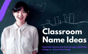 570+Creative Names For Classrooms For Students