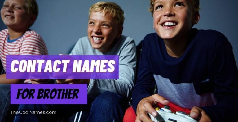 1000+ Contact Names Ideas For Friends, Siblings And Parents