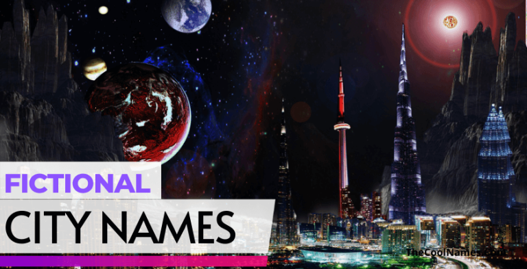 560+ Cool Fictional City Names For Games + Name Generator