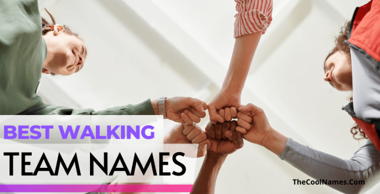 Walking Team Names Ideas | Funny, Clever And Cool List 2025