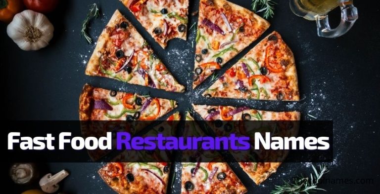 1210+ Good Restaurant Names Ideas That Aren't Taken Yet