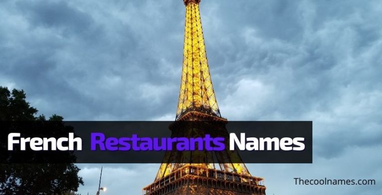 1210+ Good Restaurant Names Ideas That Aren't Taken Yet