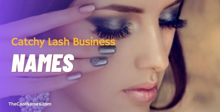2500 Eye Lash Business Names For Beauty Saloon/Shop/Parlor