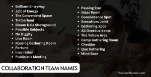 500+ Collaboration Meeting Names For Smart Team [2025]