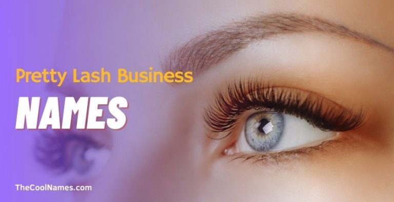 2500 Eye Lash Business Names For Beauty Saloon/Shop/Parlor