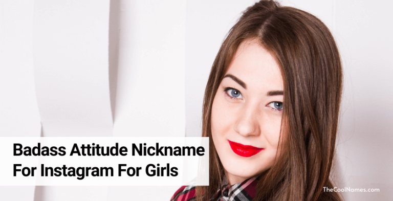 1250+ Attitude Names For Instagram For Girls In 2026