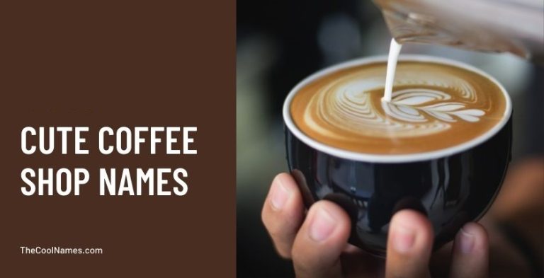 401+ Catchy Coffee Shop Names For Your New Business In 2025