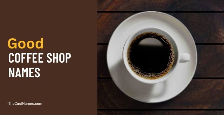 401+ Catchy Coffee Shop Names For Your New Business In 2025