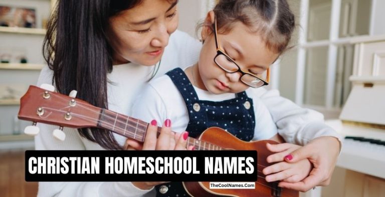 Homeschool Names [Christian, Secular, Nature/Faith Based]