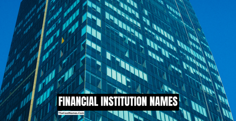 Finance Company Names | Funny, Cool & Fintech Name Ideas