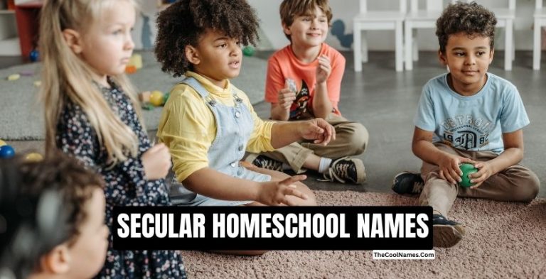 Homeschool Names [Christian, Secular, Nature/Faith Based]