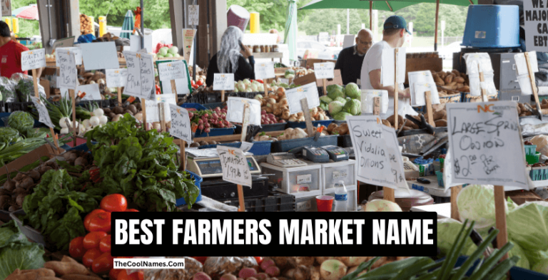 Catchy Farmers Market Names With Unique Tips In 2025