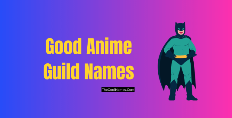 450+ Anime Guild Names For Groups, Squad, Clan [Unique List]