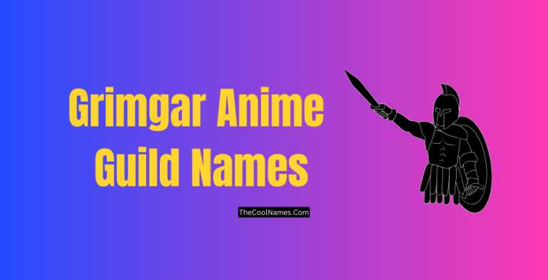 450+ Anime Guild Names For Groups, Squad, Clan [Unique List]