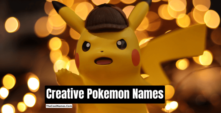 Pokemon Names List For Your Favorite Cartoon Character