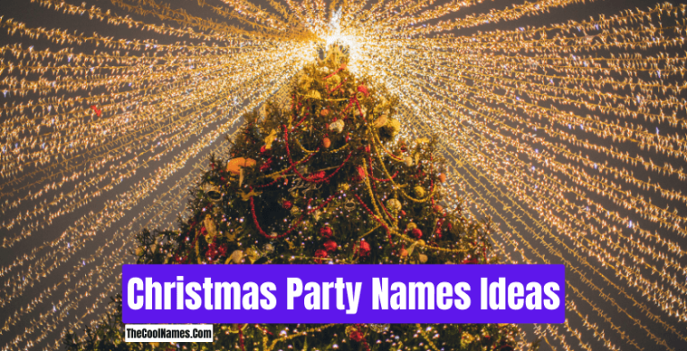 Top Christmas Party Names For A Festive Get-Together